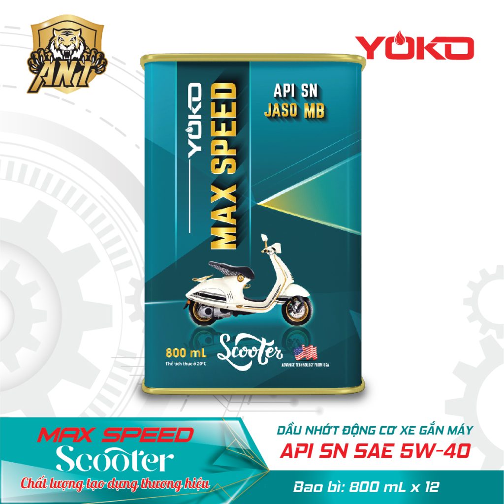 Yoko Max Speed Scooter - CÔNG TY CỔ PHẦN HOÁ DẦU ANT YOKO